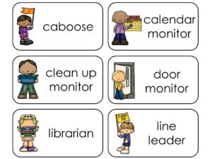 23 Classroom Jobs Flashcards and Display Labels | Made By Teachers