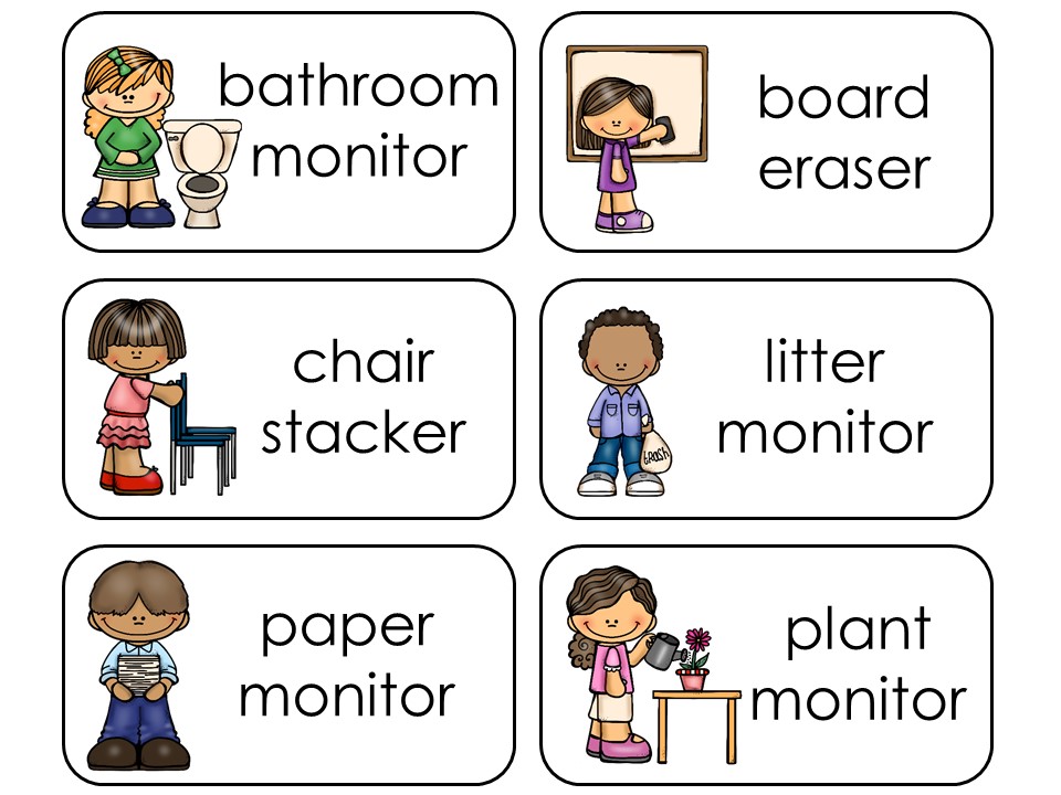 23 Classroom Jobs Flashcards and Display Labels | Made By Teachers