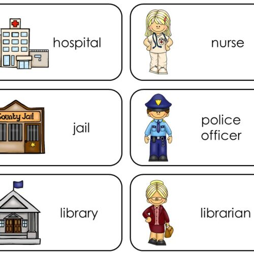 23 In Our Community Flashcards. | Made By Teachers