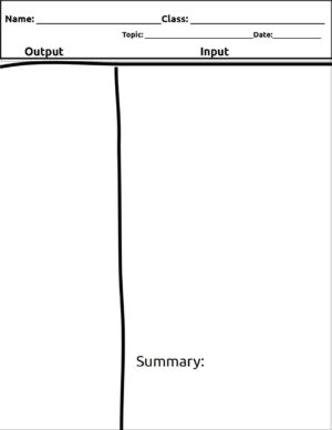 Cornell Note-taking Templates for Grades 7-12 - Made By Teachers
