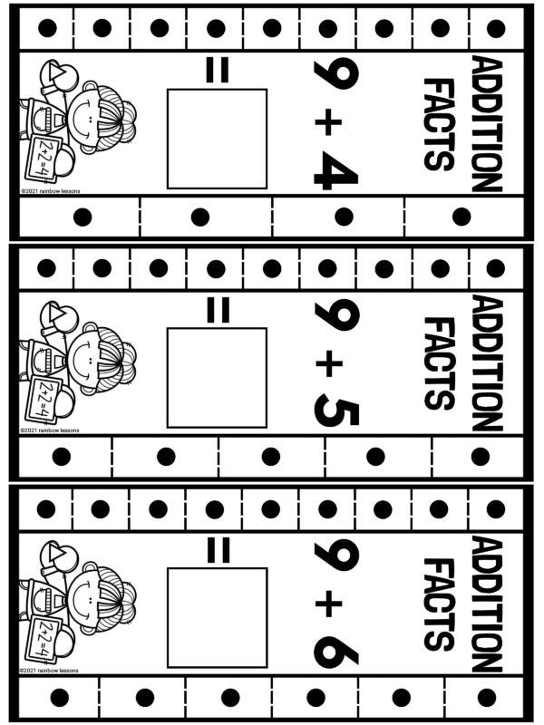 Addition Math Facts | Addition Facts Task Cards - Made By Teachers