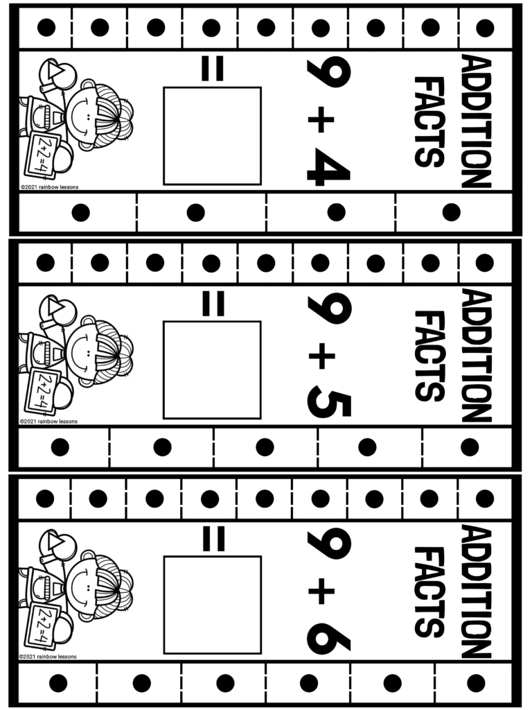 Addition Math Facts | Addition Facts Task Cards - Made By Teachers