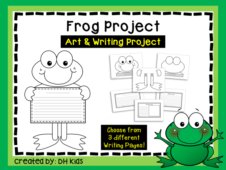 Frog Art and Writing Project - Pond Report | Made By Teachers