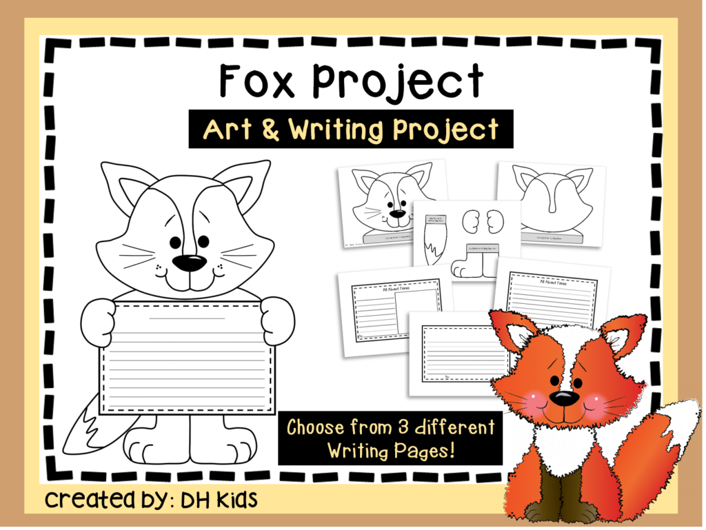 Fox Art and Writing Project - Forest Report | Made By Teachers