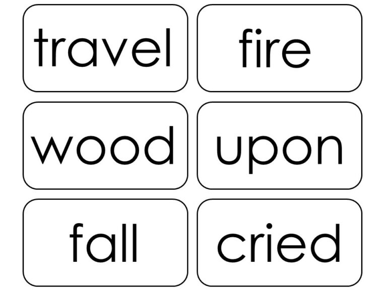 100 Fry's Fourth Hundred Sight Word Flashcards. - Made By Teachers