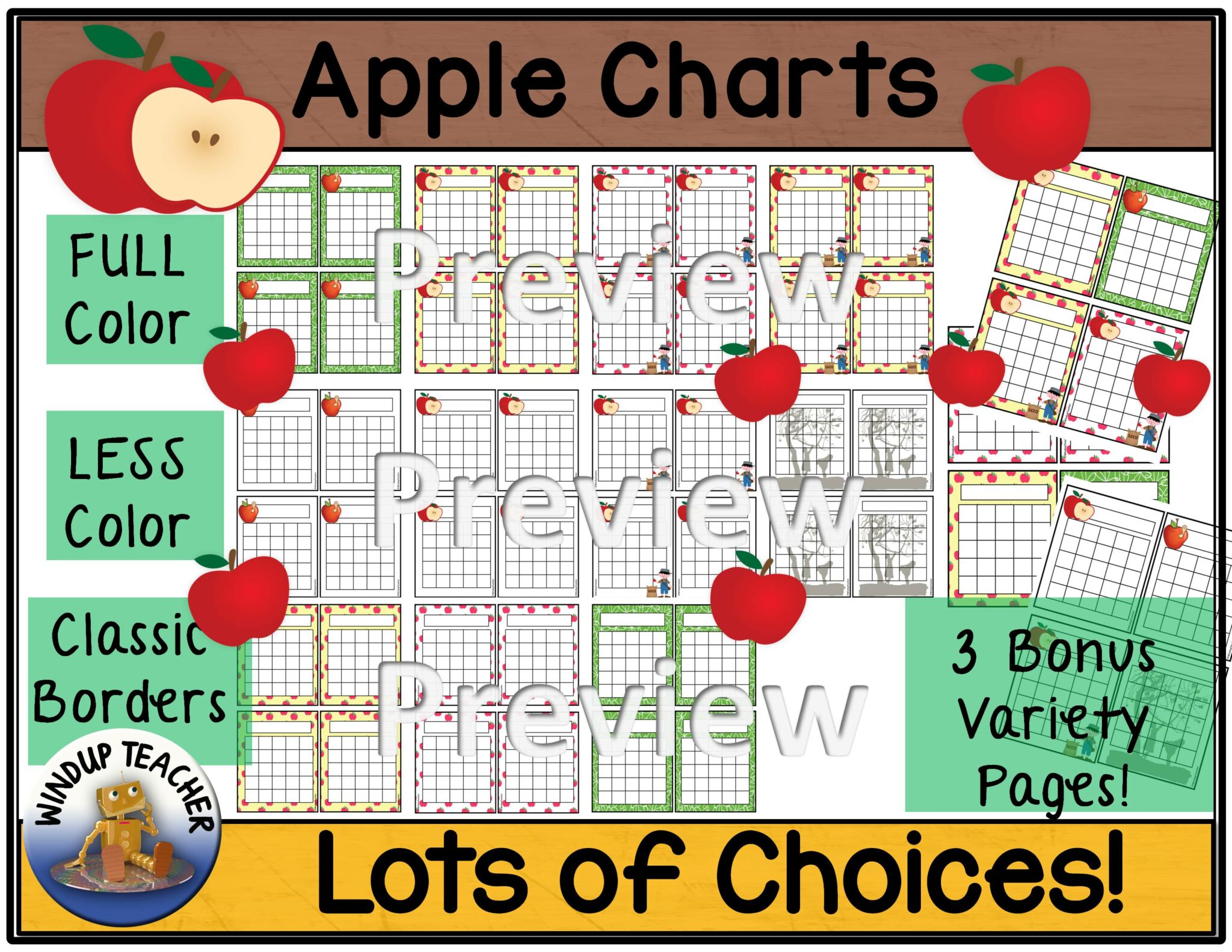 Apple Incentive Reward Chart | Made By Teachers