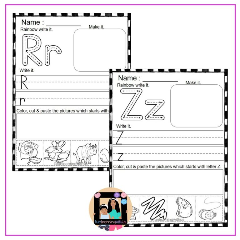 Alphabet Writing Practice Book (NO PREP)| | Made By Teachers