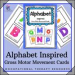 Alphabet Inspired Gross Motor Movement Cards | Made By Teachers
