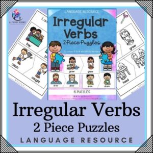 IRREGULAR VERBS - 15 puzzles - Made By Teachers