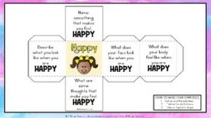 13 Feelings and Emotions Dice Game - Made By Teachers