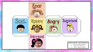 13 Feelings and Emotions Dice Game - Made By Teachers