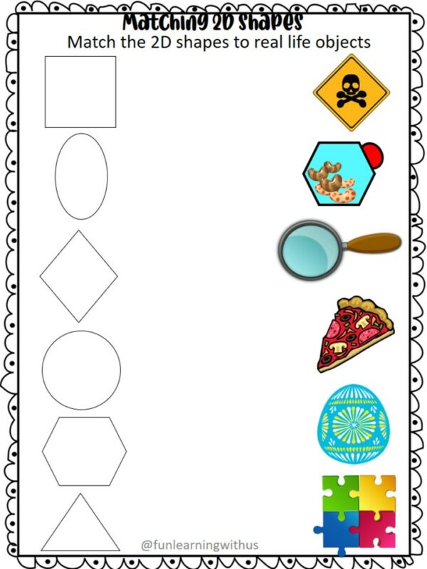 2D Shapes Practice Book | Shapes Tracing Activity | Made By Teachers