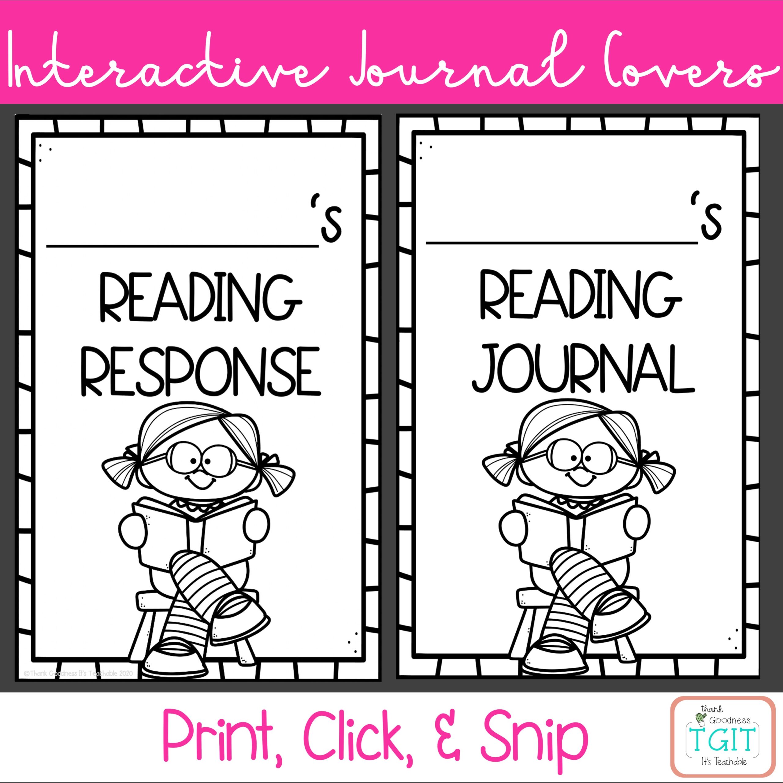 Interactive Notebook-Journal Covers - Made By Teachers