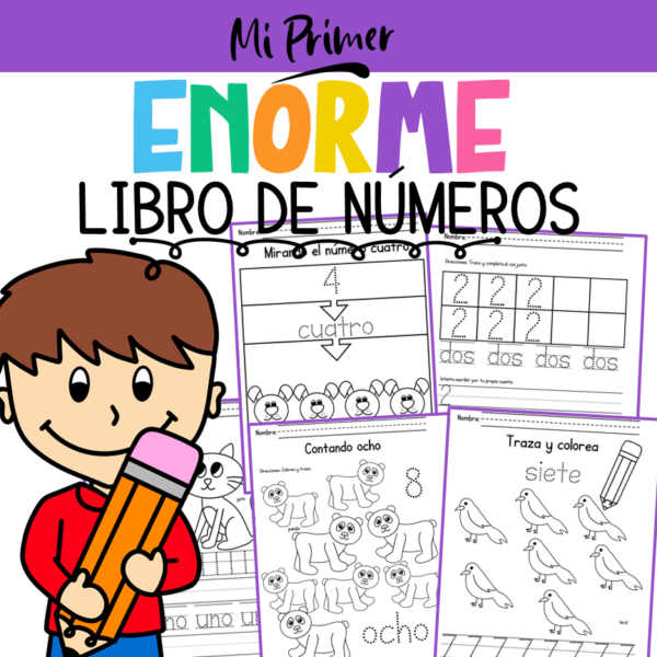 Mi Enorme Libro de Colores - Made By Teachers