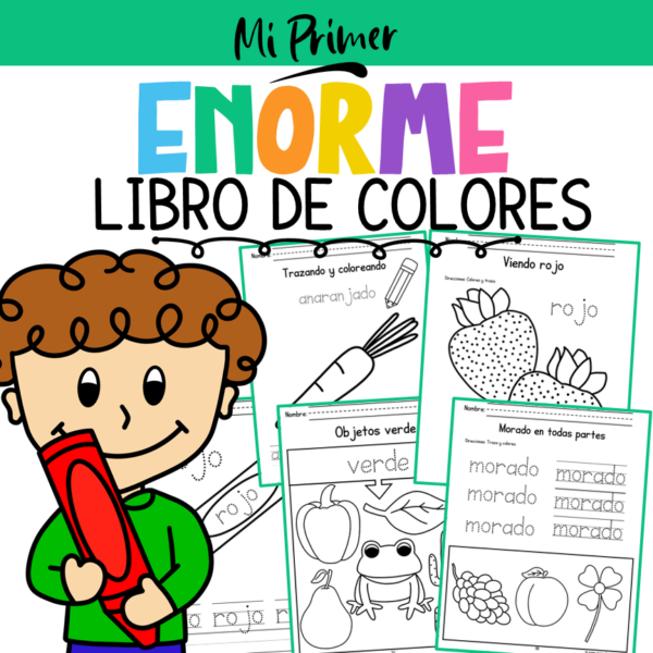 Mi Primer Libro de Colores - Made By Teachers
