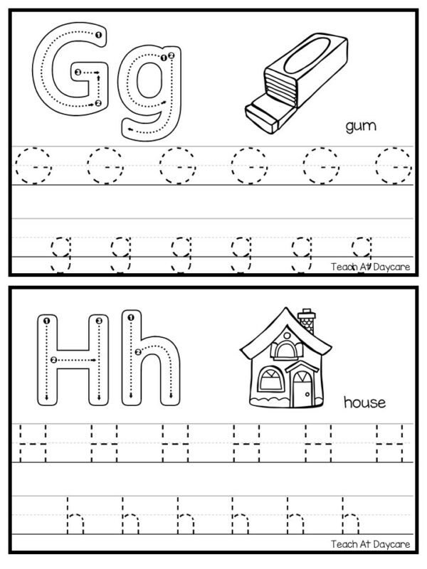 26 ABC Phonics Tracing Cards. Preschool- KDG | Made By Teachers
