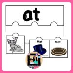 Word Family Puzzles | CVC Literacy activity - Made By Teachers