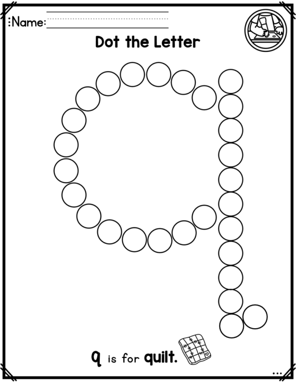 Alphabet Dot It Activity Fine Motor Skills | Made By Teachers