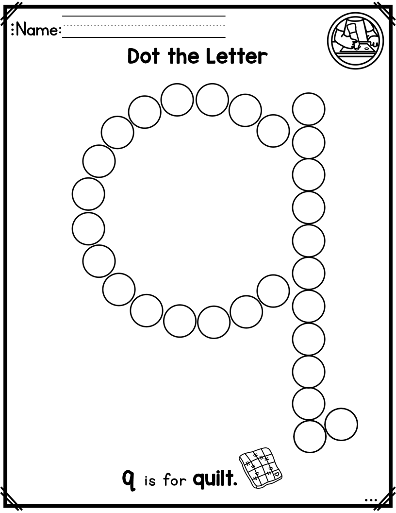 Alphabet Dot It Activity Fine Motor Skills | Made By Teachers