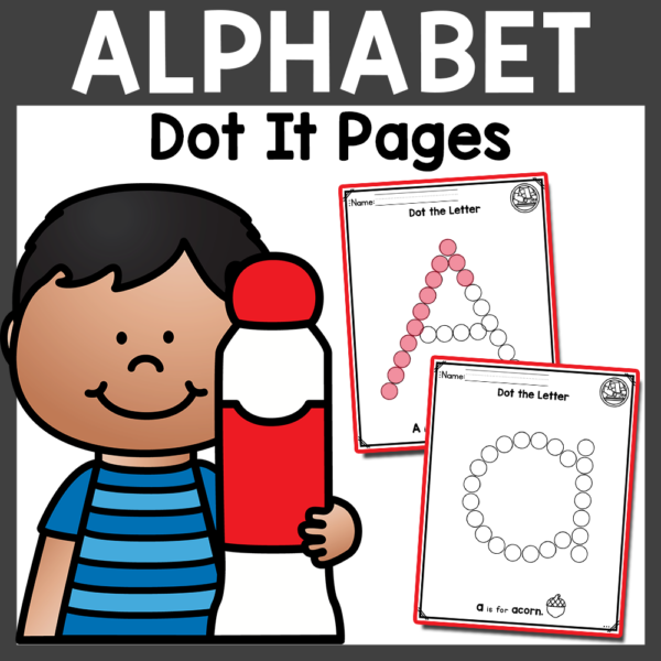 Alphabet Dot It Activity Fine Motor Skills | Made By Teachers