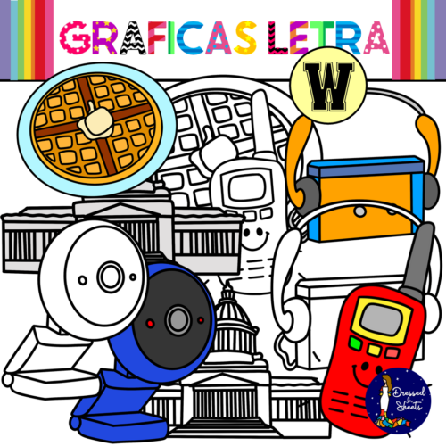 Graficas el alfabeto en Español - Made By Teachers