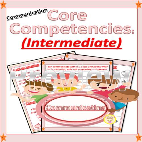 BC Core Competencies Communicating in Intermediate - Made By Teachers
