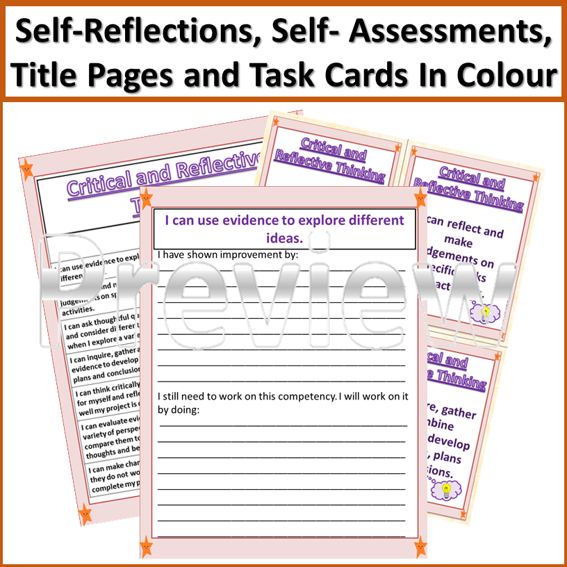 BC Core Competencies Critical Reflective Thinking | Made By Teachers