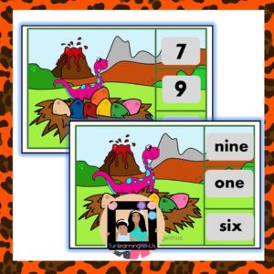 Dinosaur Eggs Counting Clip Cards | Task Cards - Made By Teachers
