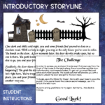 Haunted House Halloween ESCAPE ROOM Reading Math - Made By Teachers