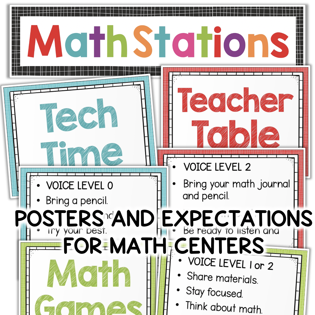 Guided Math Workshop Set Up Pack - Made By Teachers