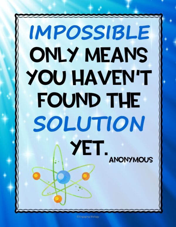 Inspirational Science Posters - Made By Teachers
