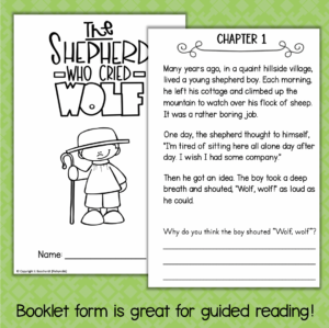 Aesops Fables THE BOY WHO CRIED WOLF Comprehension - Made By Teachers