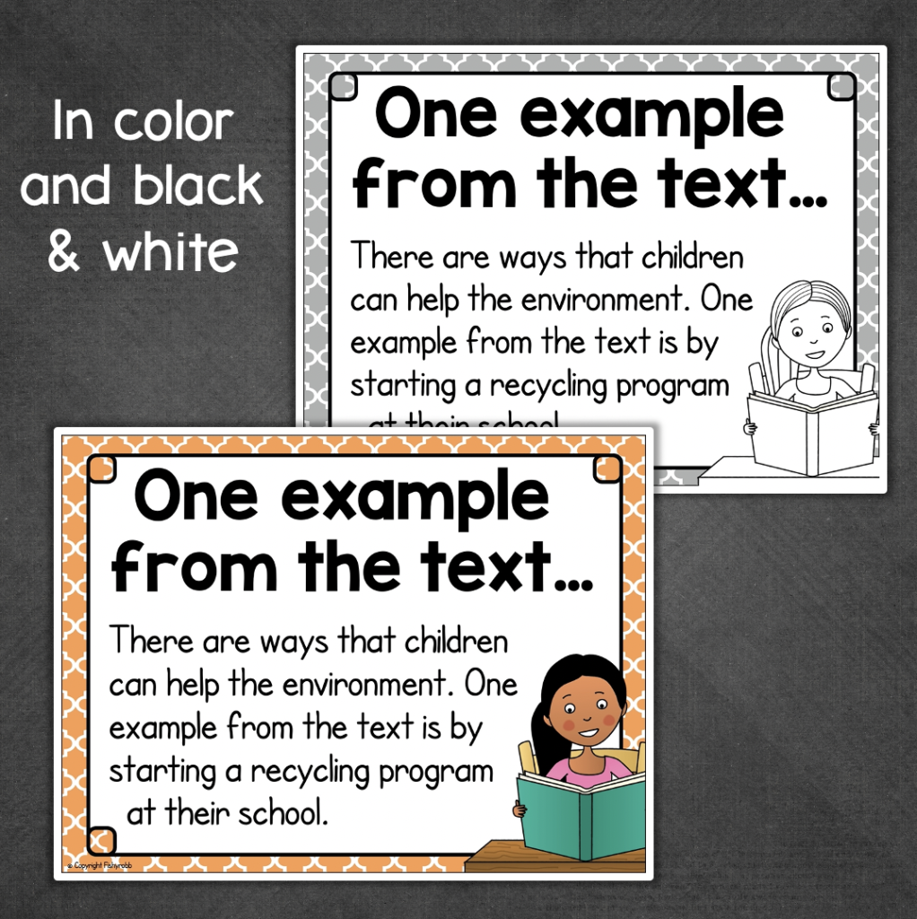 CITING TEXT EVIDENCE Posters Bookmarks | Made By Teachers