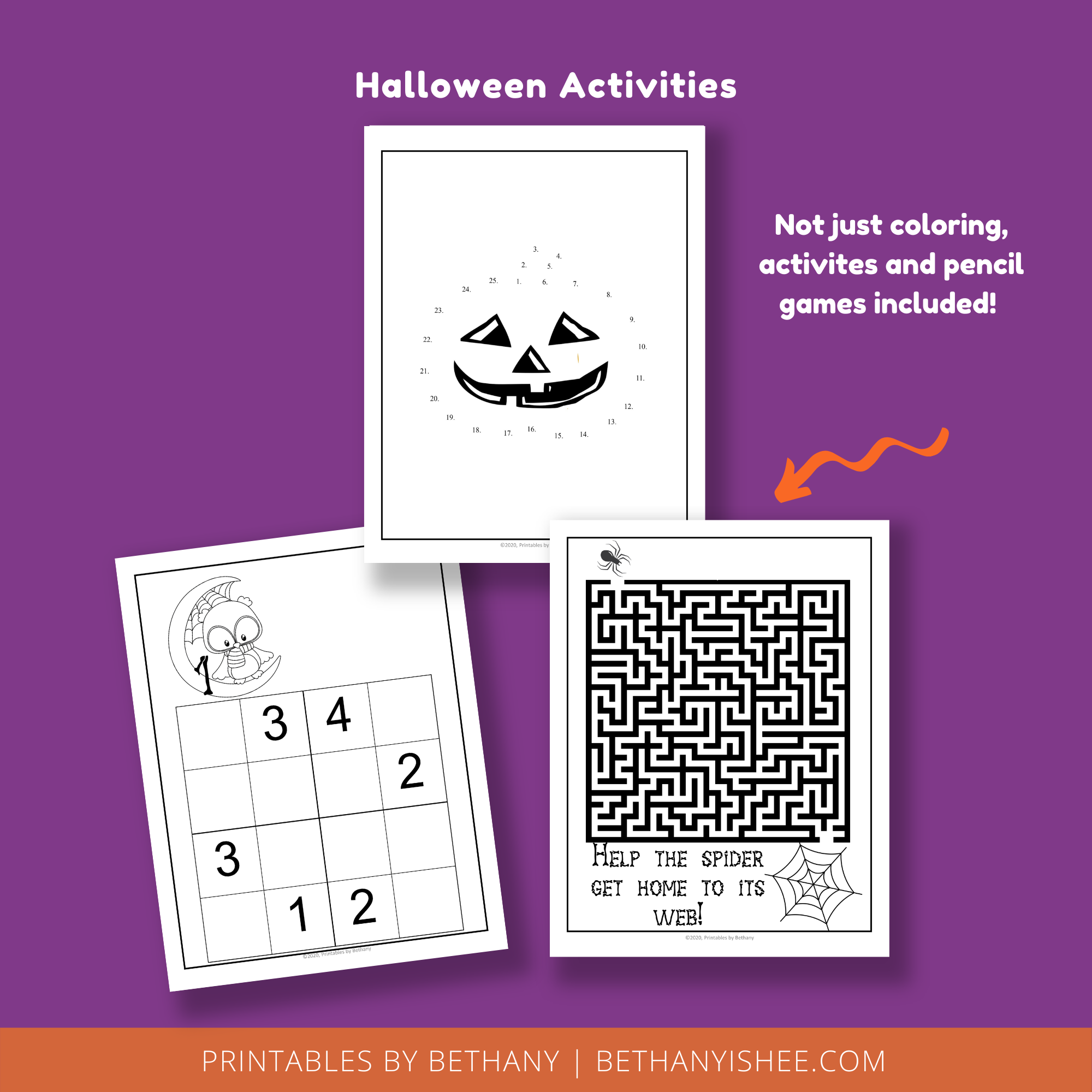 Halloween Coloring & Activity Pages for Kids | Made By Teachers