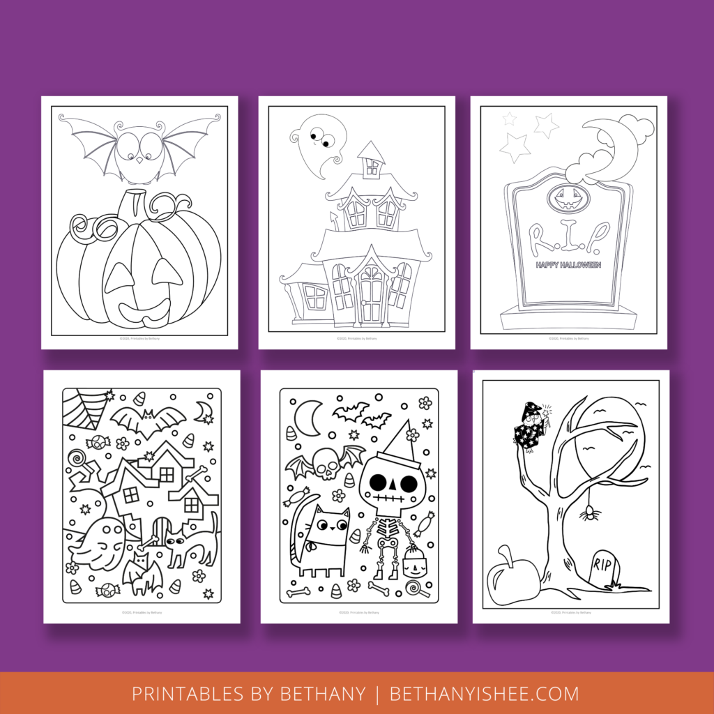 Halloween Coloring & Activity Pages for Kids - Made By Teachers