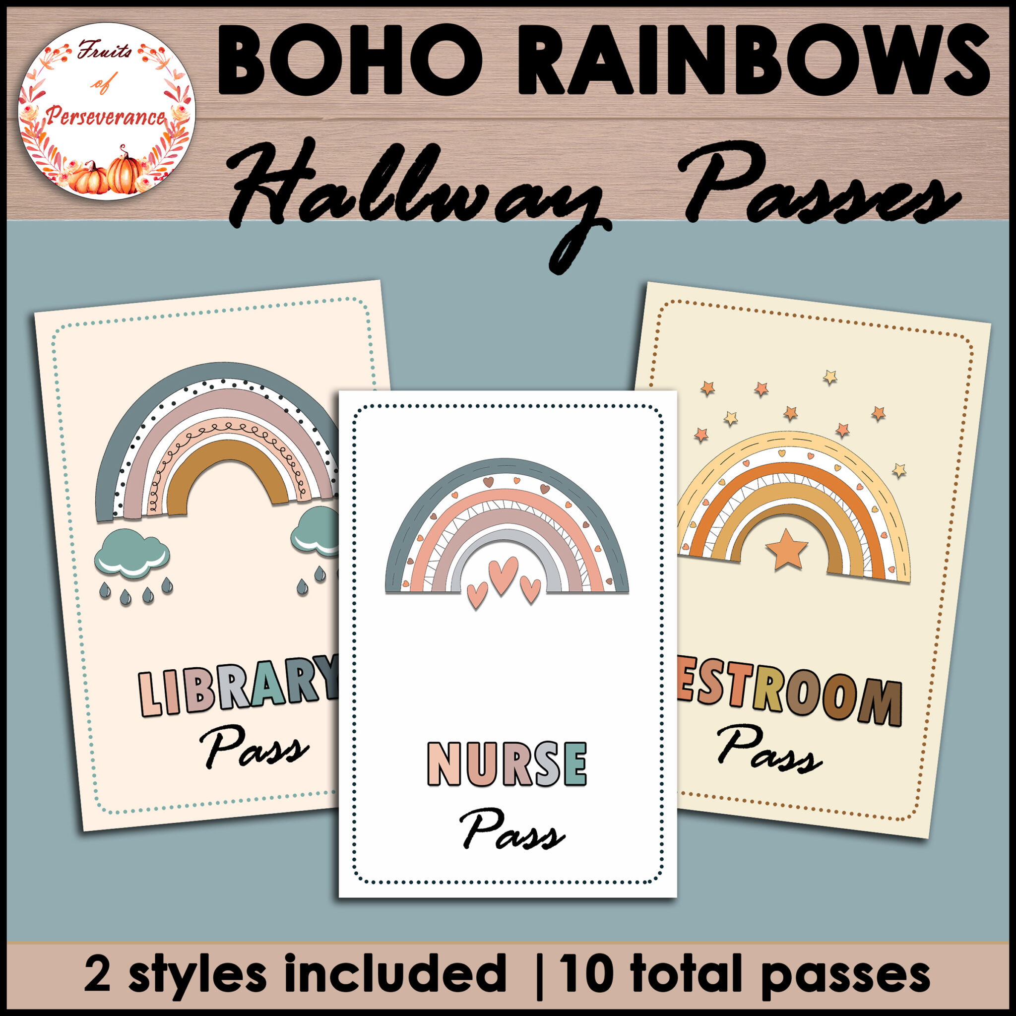 Boho Rainbow Classroom Decor Bundle Back to School | Made By Teachers