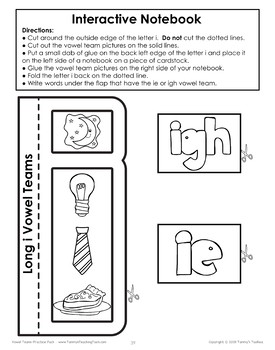 Long I Vowel Sound Activities and Worksheets - Made By Teachers