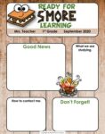 Classroom Newsletter Templates in Camping Theme - Made By Teachers