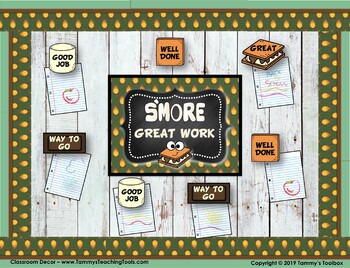 Camping Theme Editable Classroom Decor - Made By Teachers
