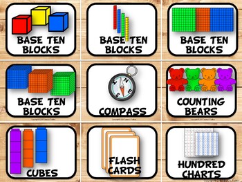 Classroom Supply and Organization Labels Camping - Made By Teachers