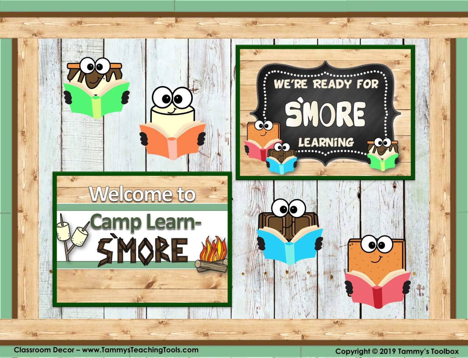 Classroom Decor Bundle in Camping Theme | Editable | Made By Teachers
