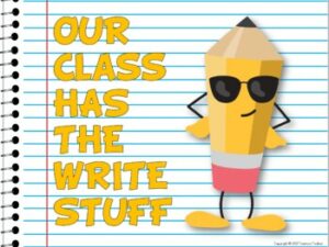 Classroom Decor Set in Pencil Theme - Made By Teachers