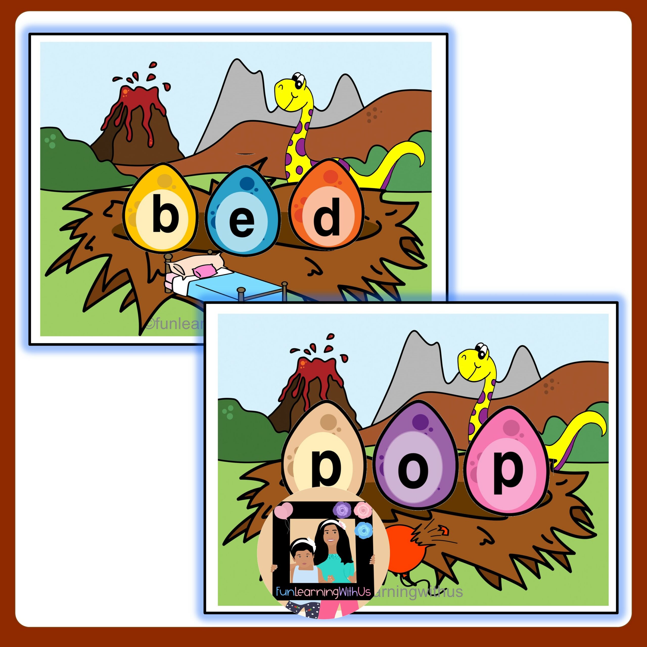 CVC Word Building Dinosaur Eggs | Back to school - Made By Teachers