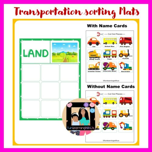 Sorting Mats for Centers for Preschool and Kinders - Made By Teachers