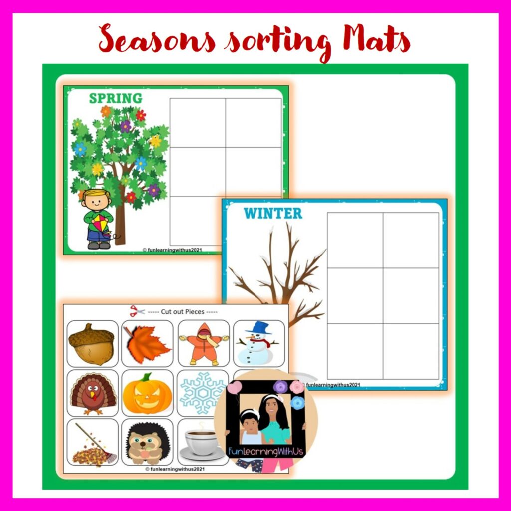 Sorting Mats for Centers for Preschool and Kinders - Made By Teachers