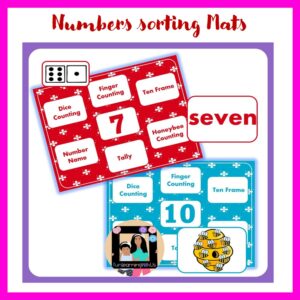 Sorting Mats for Centers for Preschool and Kinders - Made By Teachers