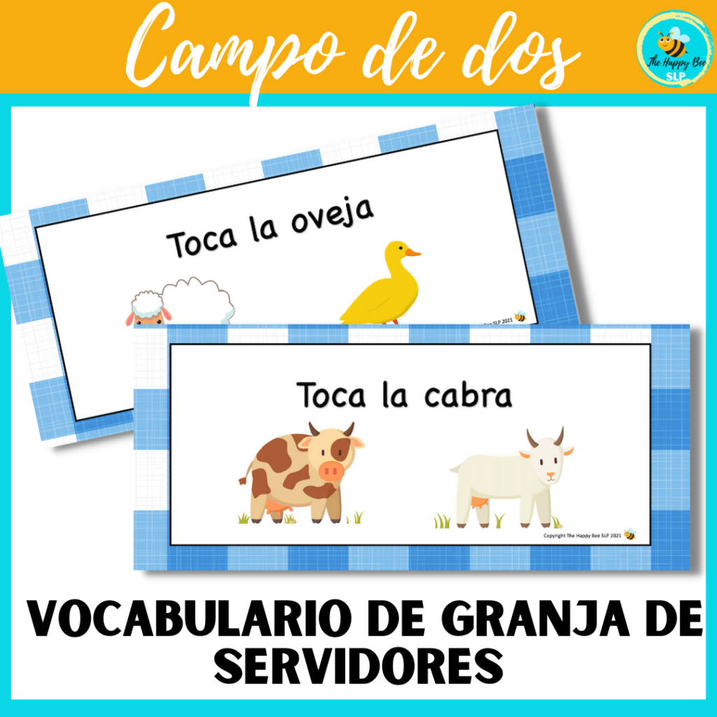 Farm Vocabulary - Vocabulario de la Granja - Made By Teachers