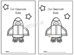 Classroom Rule Posters Space Themed - Made By Teachers