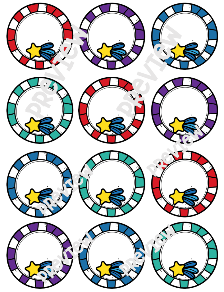 Classroom Helper Job Cards Space - Made By Teachers