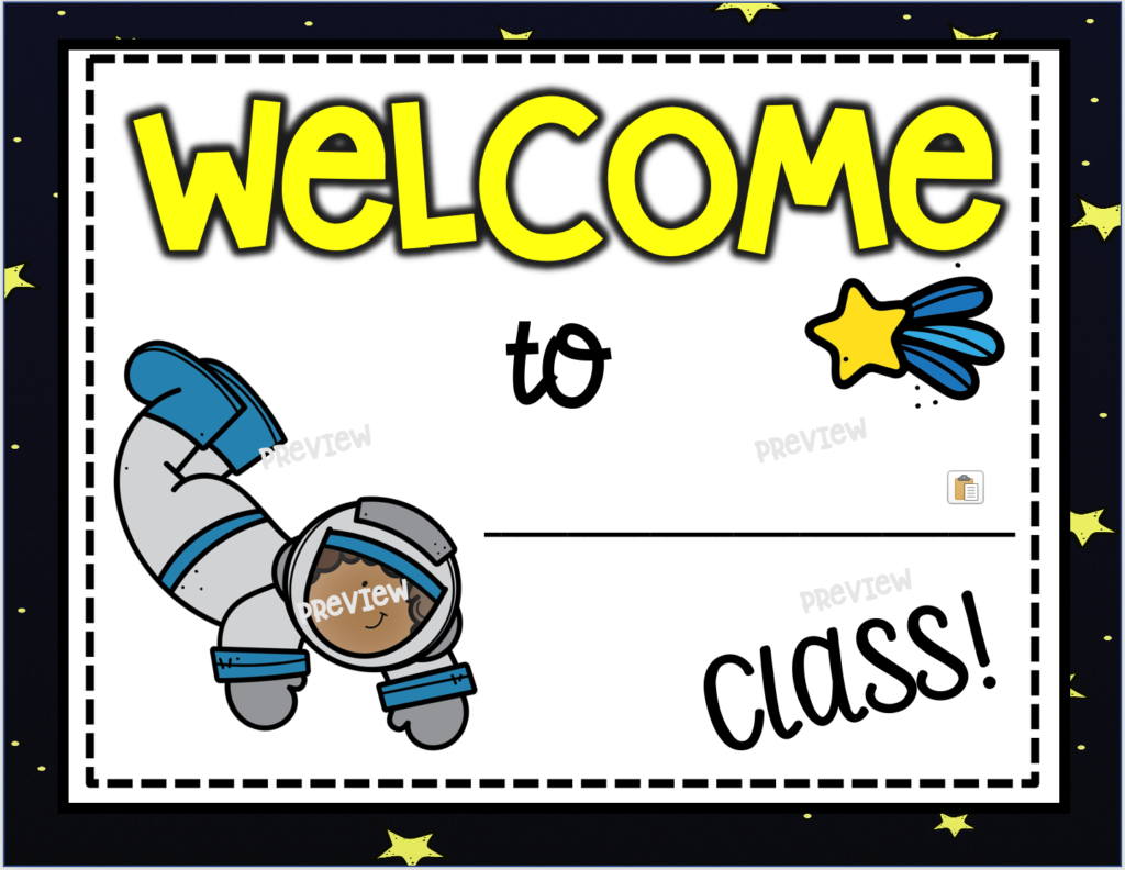 Space Classroom Decor Bulletin Board | Made By Teachers